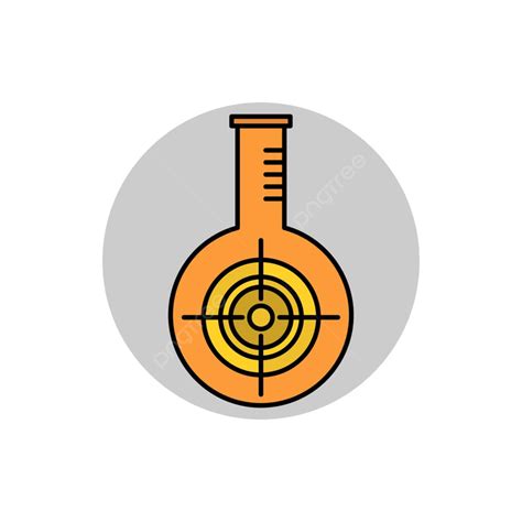 Chemical Bottles Clipart Png Images Chemical Aim Analysis Biology Bottle Medicine Test Flat