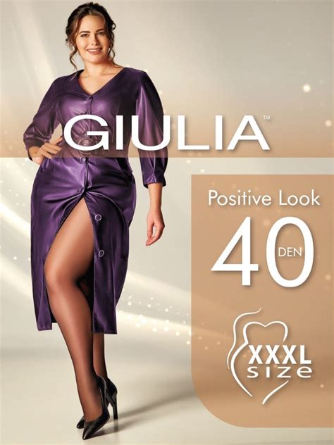 Semi Opaque Plus Size Tights Giulia The Tight Spot