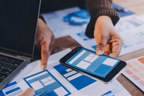 Ux Ui And Programming Development Technology Stock Image Image Of Language Network 352840199