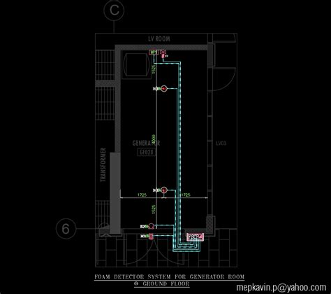 Generator Room Foam System 12 64 Glns Foam System • Designs Cad