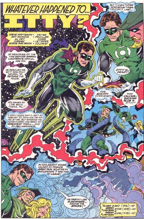 Whatever Happened To Green Lanterns Little Alien Sidekick Itty