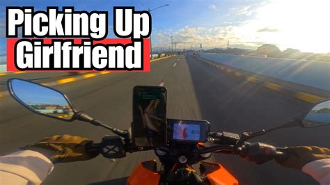 Picking Up My Girlfriend From School On My Duke 390 Gopro Hero 11