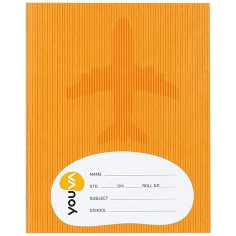 Buy Navneet Youva Notebook Ruled With Small Square Brown 188 Mm X 155 Mm Soft Bound 172