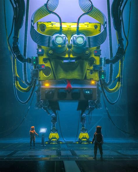 Spongebob Militaryindustrialpants By Beeple R Imaginaryfuturism