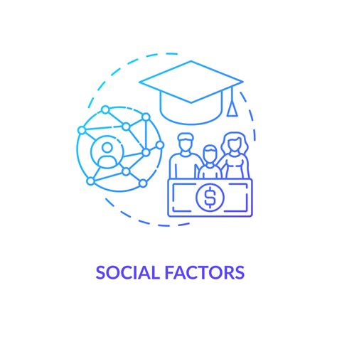 Social Factors Concept Icon 2486766 Vector Art At Vecteezy