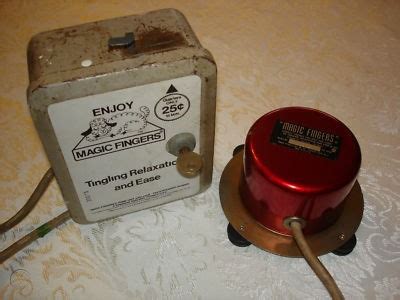 Vintage Magic Fingers Hotel Motel Bed Vibrator Massager 153992629