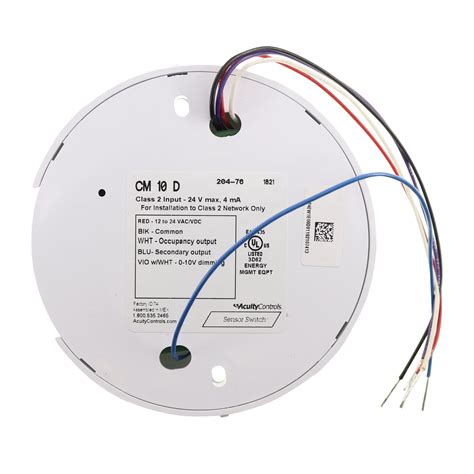 Sensor Switch Cm 10 D Occupancy Sensor Large Motion Dimming 1224vd