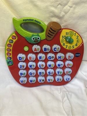 Vtech Light Up Alphabet Apple Interactive Educational Time Abcs Toy