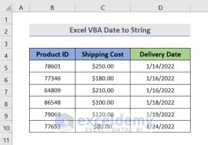 VBA Date To String Conversion In Excel Methods ExcelDemy
