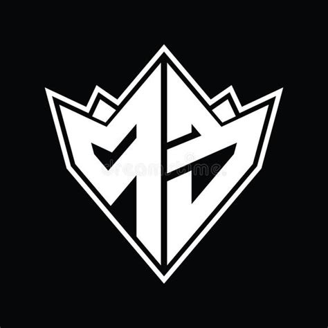 Pe Logo Monogram Design Template Stock Vector Illustration Of Black Logo 353172676