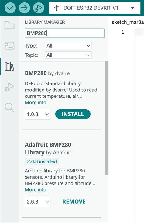 4th Project Esp32 Eksternal Sensor Bmp 280