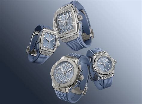 Hublot Big Bang And Spirit Of Big Bang Coal Blue Editions