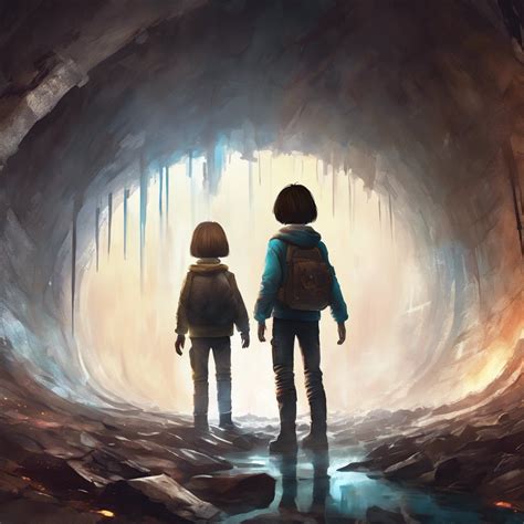 If Frisk Fell Into The Core Fanart