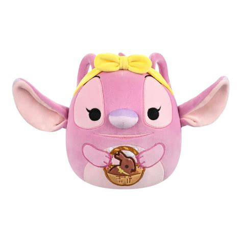 Squishmallow 8 Inch Angel With Basket Easter Disney Plush Toy Owl