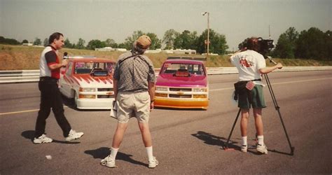 Just A Car Guy Bret Kepner Doing An Interview For Espn Around 1995