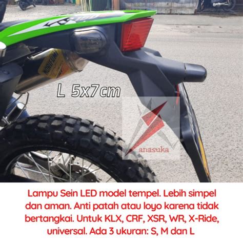 Jual Sein Klx Dtracker Crf Xsr Wr 155 Ninja Gsx Cbr Adv Universal Sen Tempel Led Mx King X Ride
