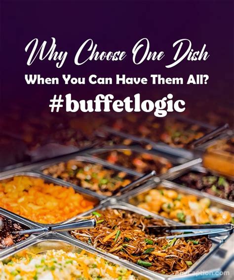 100 Best Buffet Captions For Instagram And Facebook Anycaption