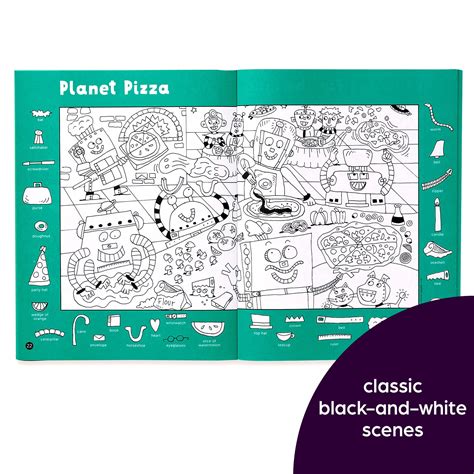 Hidden Pictures Coloring Pages Highlights On Dark 2025