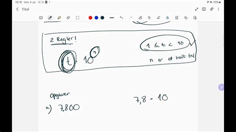 Eksponentiel Notation Youtube