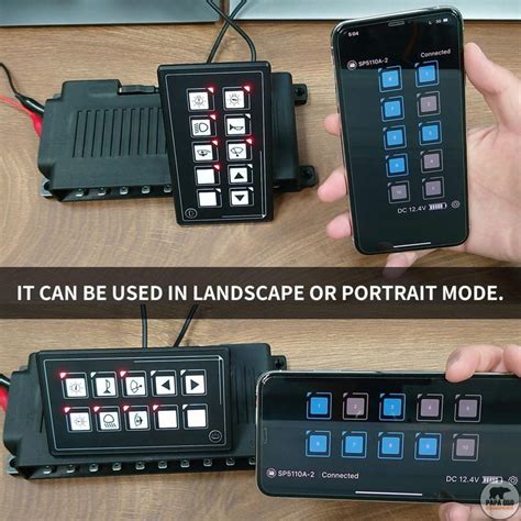 Panel De Control 10 Switch Bluetooth