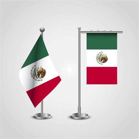 Bandera De México Con Vector De Diseño Creativo Vector Gratis