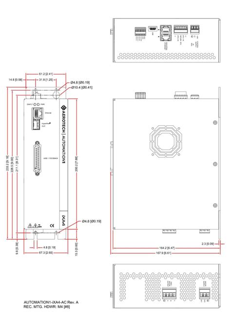 Automation1 Ixa4 1 2 Or 4 Axis Pwm Servo Drive With Motion Controller Aerotech