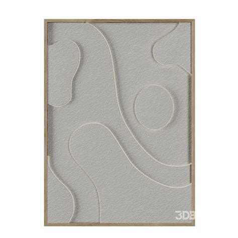 Minimal Frame Picture 3d Model Buy Download 3dbrute