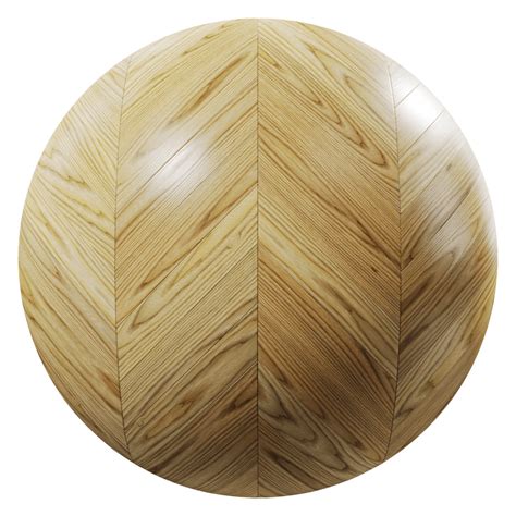 Chevron Ash Wood Board Texture Natural Poliigon