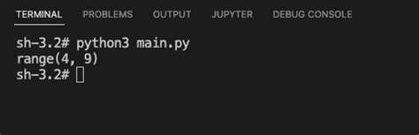 Python Range Print Values