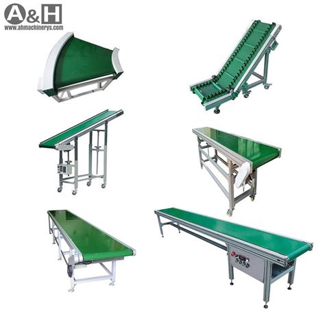 Customization Industrial Conveyor System Assembly Line With Food Pvc Pu