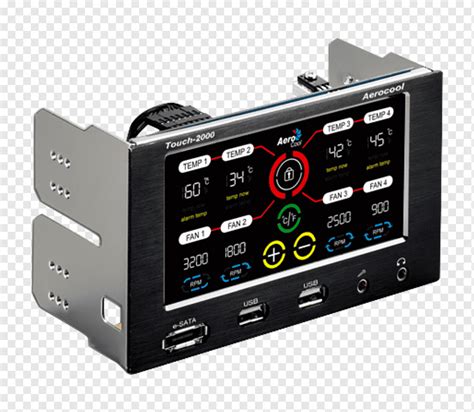 Computer Fan Control Game Controllers Touchscreen Liquid Crystal