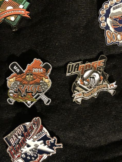 Cooperstown Dreams Park Baseball Trading Pin Set Va Rage Ebay