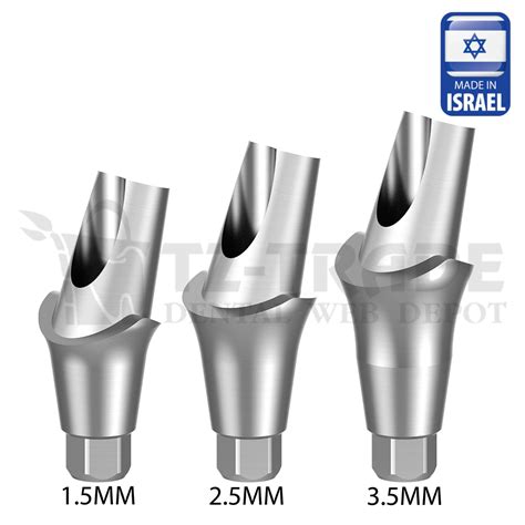 Angulated 17° Abutment 15 35mm Titanium Neodent Gm Fit