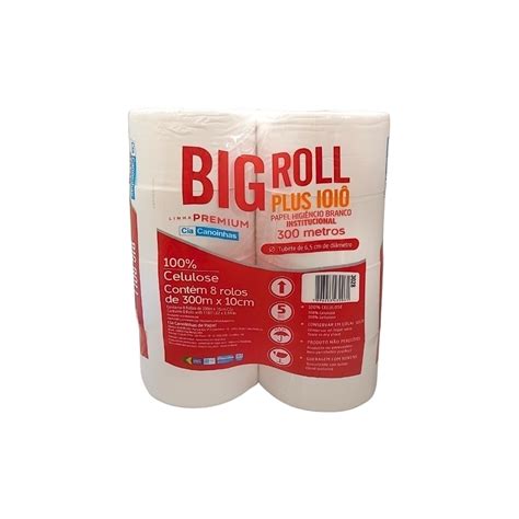 Papel Higiênico Rolão Big Roll 300mts