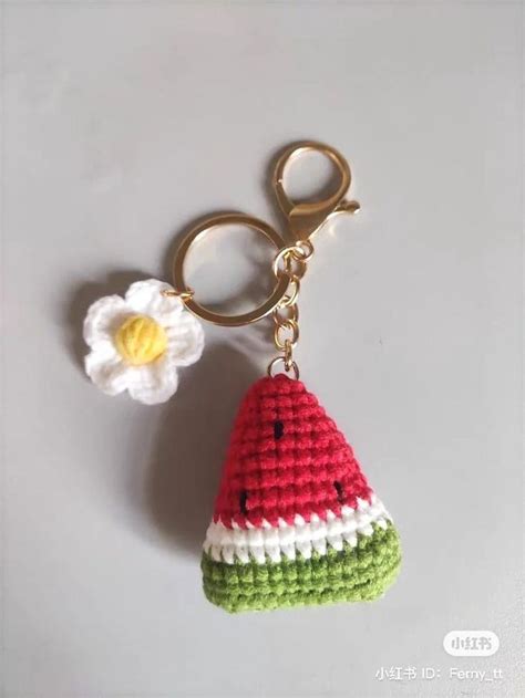 Keychain Craft Crochet Store Crochet Flower Tutorial Crochet