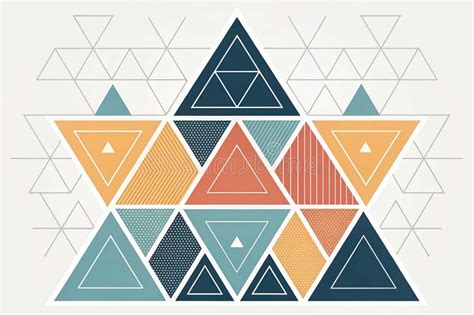 modern geometric background with overlapping polygons and triangles â