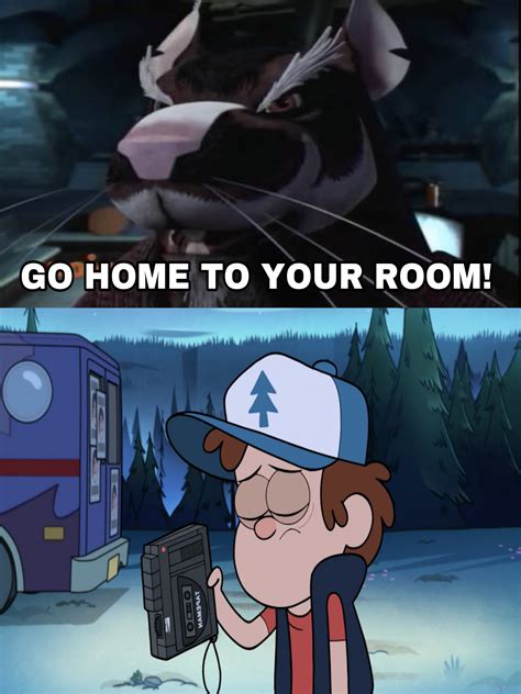 Dipper Pines Made Master Splinter Mad By Aaronmitchell05 On Deviantart