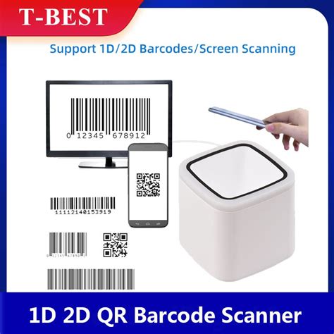 1d 2d Qr Barcode Scanner Platform Hands Free Usb W Vicedeal