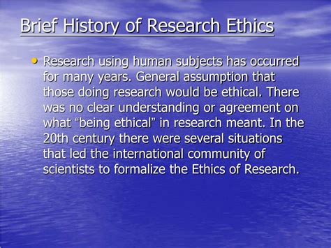 Ppt Research Ethics Powerpoint Presentation Free Download Id5485990