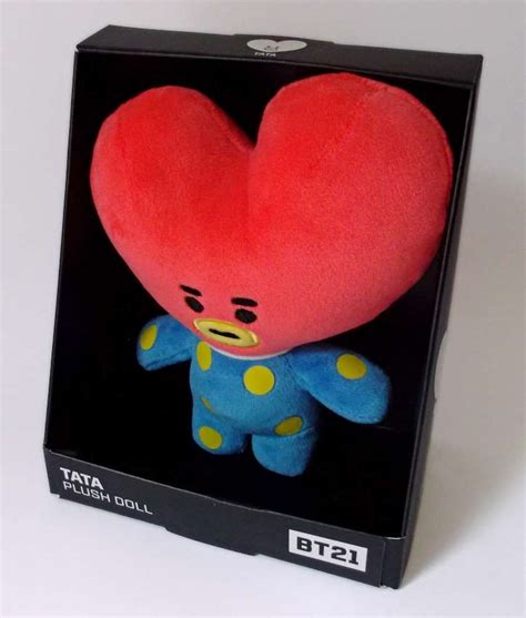 Tata Official Bt21 Line Friends Plush 7 Inch Genki Gear