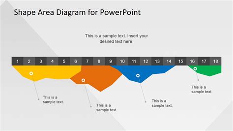 infographics area chart template for powerpoint slidemodel