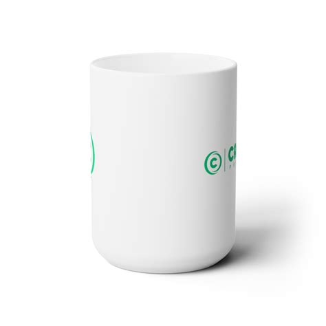 Campsite Products White Ceramic Mug 15oz Campsite Products