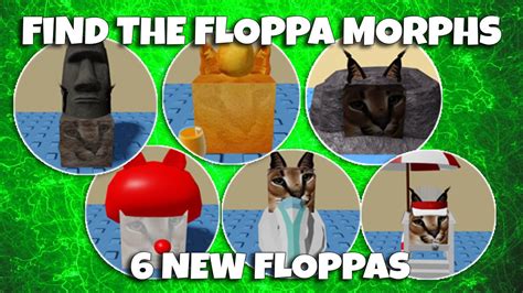 Roblox Find The Floppa Morphs 6 New Floppa Morphs Island Map Youtube