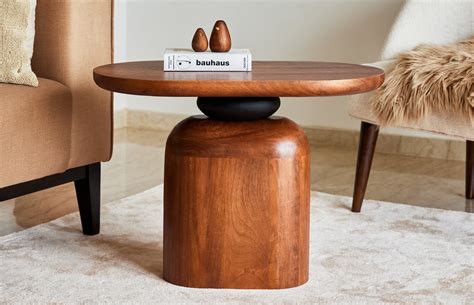 Perisi Oblong Side Table Fleck