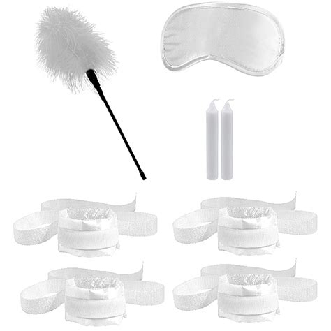 Honeymoon Bondage Kit White Waterbeds N Stuff