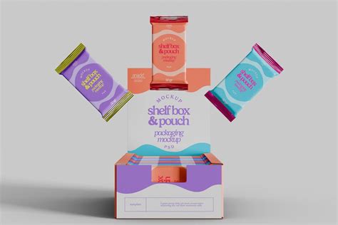 Shelf Box Packaging Mockup Graphic Templates Envato Elements