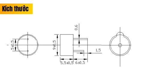 Còi Buzz 5v Tmb09a05 0905 9x5 5mm Nshop