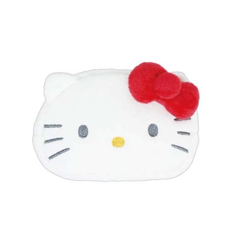 Hello Kitty 日本hello Kitty毛毛細化妝包附鏡子 Face 平行進口 Hktvmall 香港最大網購平台