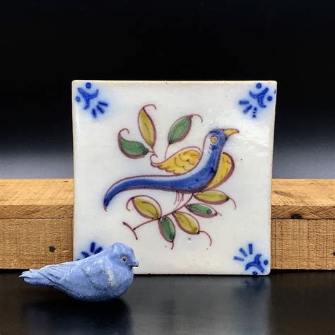 Bird Tile Etsy