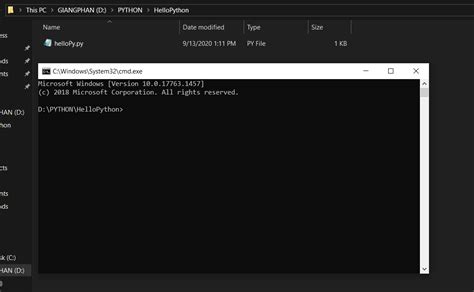 2 Lập trình python với Notepad